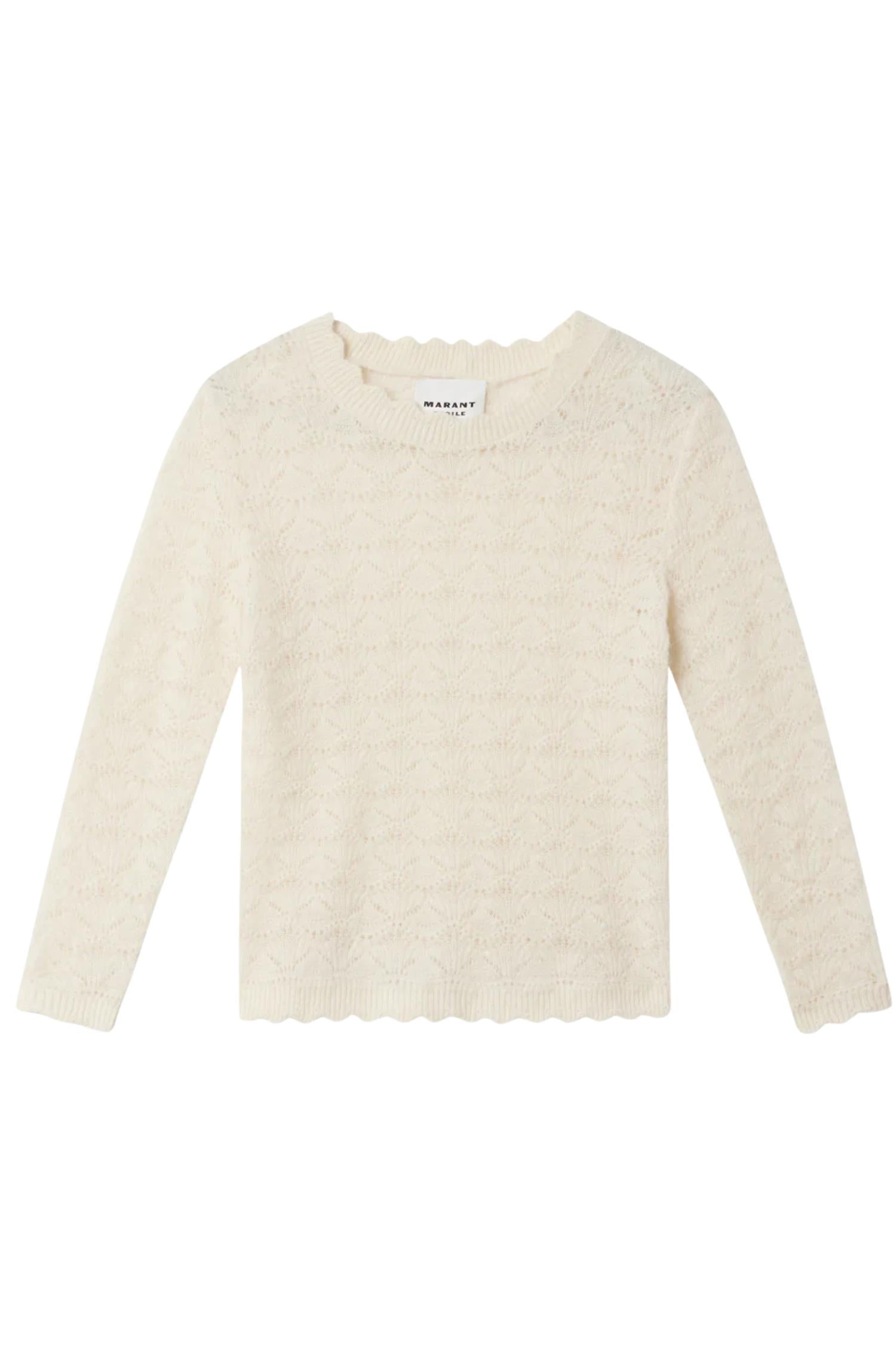 Leonette Pullover Ecru – DenDama